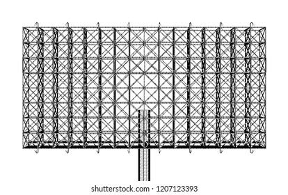 19729 Billboard Structure Stock Illustrations Images And Vectors