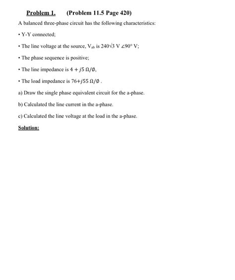 Solved Problem Problem Page A Balanced Chegg