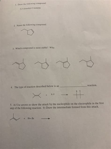 Solved Organic Chemistry Addition Reactions I Need Help I Chegg Com