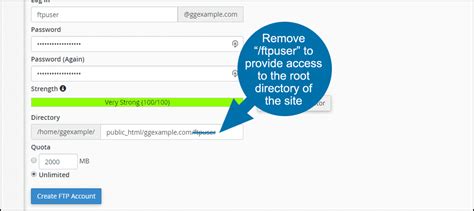 How To Set Up Ftp Accounts In Cpanel Greengeeks