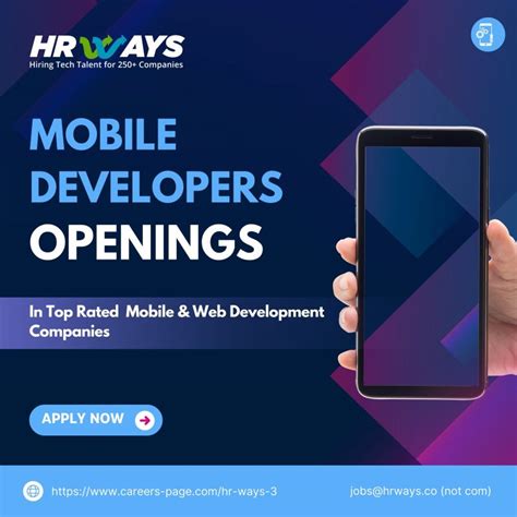 Humaira R On Linkedin Mobile Developers Openings Via Hr Ways Hiring Tech Talent Open Links…