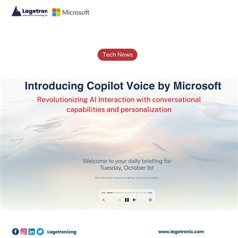 Lagetronix On Linkedin Lagetronix Microsoftvoice Ai Accessibility Technology Innovation…