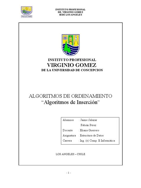 Algoritmo De Insercion Algoritmos Y Estructuras De Datos Áreas De