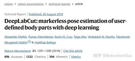 AI赋能基于人工智能的动物行为学研究 知乎