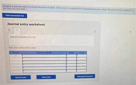 solved exercise 20 19 algo error correction inventory