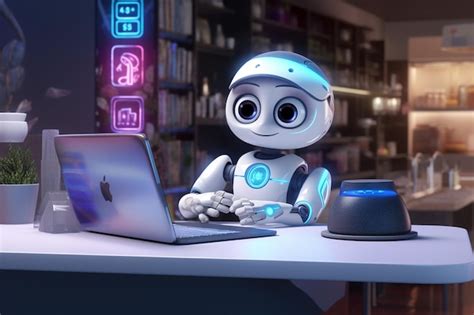 Premium Photo Aipowered Robotic Personal Assistant Managing Dail 00045 01