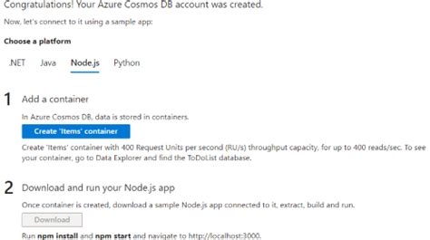 How To Use Azure Cosmos Db To Create And Manage Nosql Databases