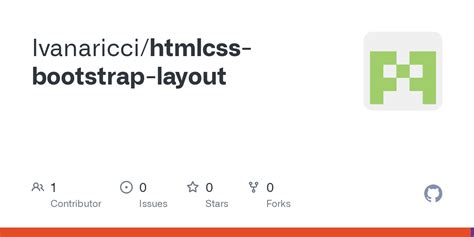 Github Ivanariccihtmlcss Bootstrap Layout