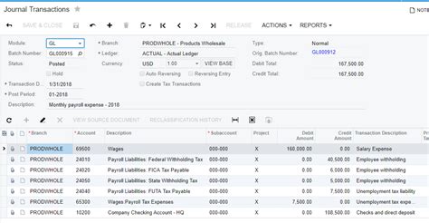 Timecard Accounting For Projects In Acumatica Cloud Erp