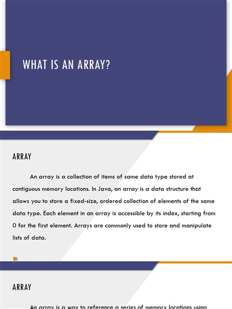 What Is An Array Pdf Pointer Computer Programming Integer Computer Science