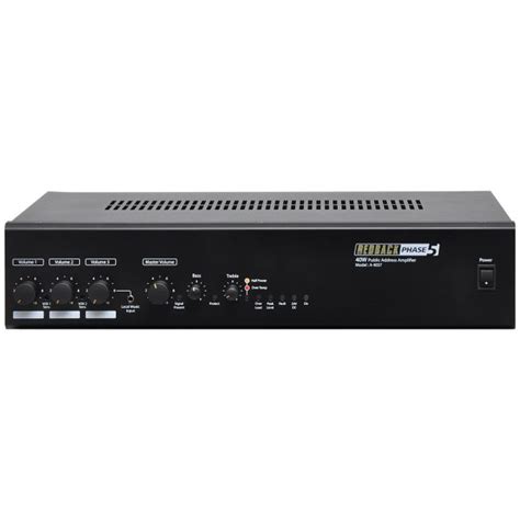 Redback Phase5 40 Watt 100v Public Address Amplifier Selby
