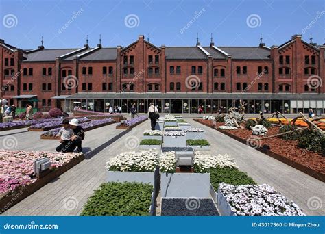 Yokohama Red Brick Warehouse Japan Editorial Image Image Of Historic