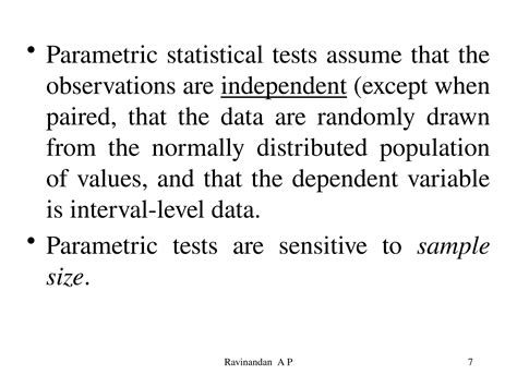 Unit 2 Testing Of Hypothesis Parametric Test Biostatistics And