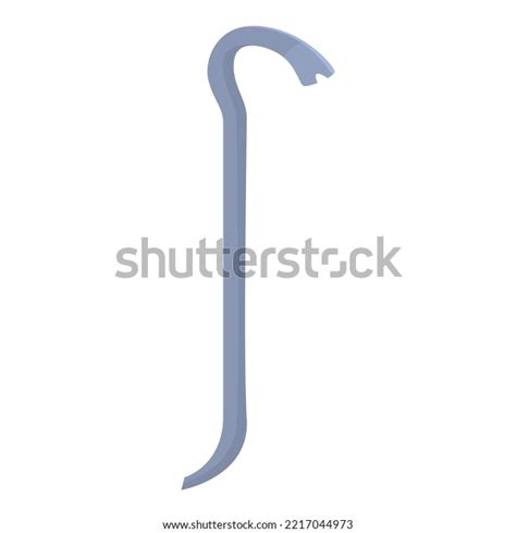Crowbar Design Icon Cartoon Vector Hand Stock Vector Royalty Free 2217044973 Shutterstock