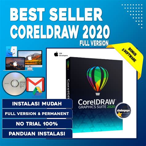 Jual Corel Draw Graphic Suite 2020 For Mac Full Version Coreldraw X12 2020 Full Version