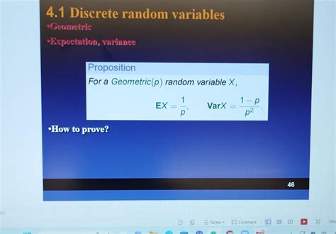 solved 4 1 discrete random variables geometric