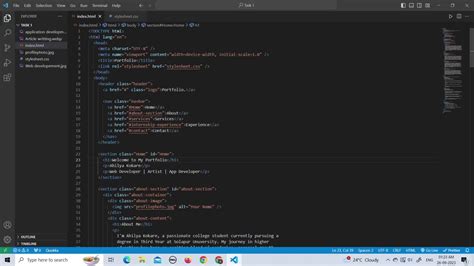Ahilya Kokare On Linkedin Portfolio Internship Bharatintern