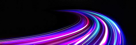 Abstract Colorful Speed Background With Lines Vector Image