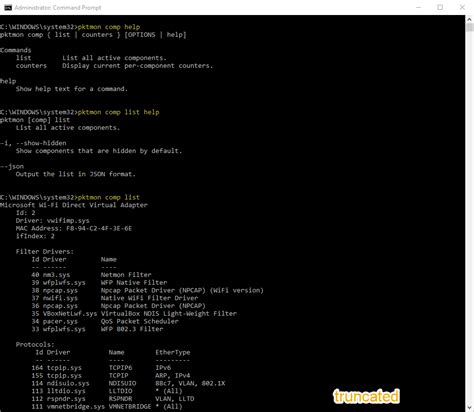 Packet Capture In Windows Using Pktmonexe Cellstream Inc