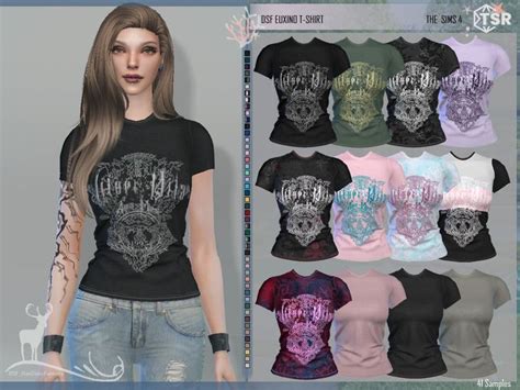 The Sims 4 Euxino T Shirt Sims 4 Sims Sims Packs