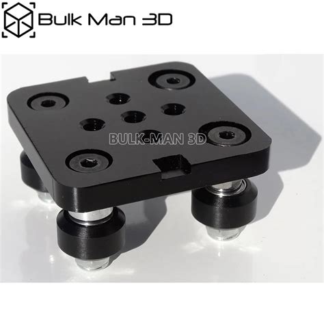 3d 프린터 부품 오픈 소스 미니 V 갠트리 플레이트 세트 알루미늄 프로파일 V 슬롯 용 특수 슬라이드 플레이트3d 프린터