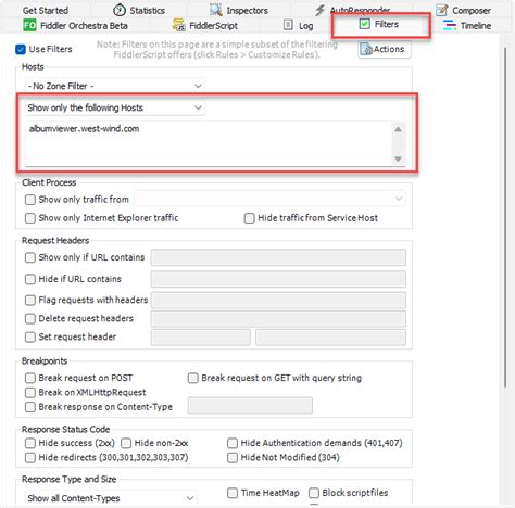 Import Requests From Fiddler West Wind Websurge