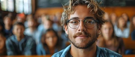 Premium Photo Computer Science Professor Educates A Varied Group Of