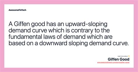 Giffen Good AwesomeFinTech Blog