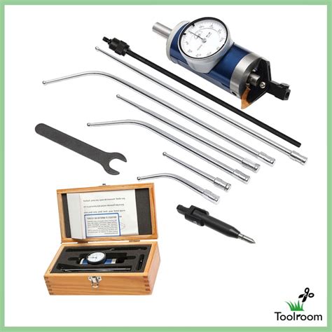 Toolroom Coaxial Centering Dial Test Indicator Set 0 3mm Center Finder Milling Tool Heavy Duty
