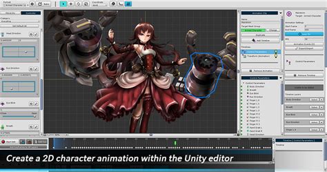【新作アセット】anyportrait 2dキャラに命が宿る！キャラクターアニメーションの大型ツールが新登場！ボーンやffdはもちろん、キャラの表情や物理挙動など高機能エディタ