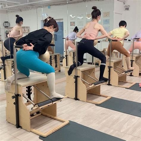💎 필라테스강사 유쌤 💎 광주필라테스 풍암동필라테스 On Instagram 체어필라테스 X 미니볼 Chairpilates Pilateschair