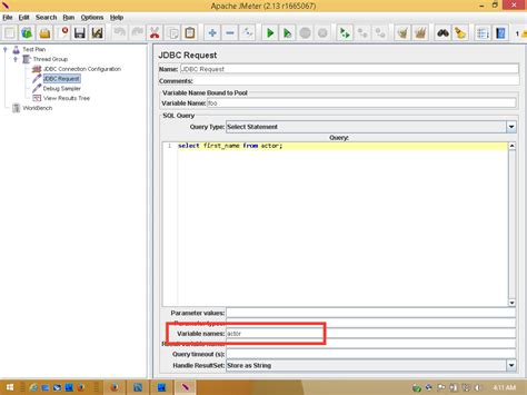Use Database Table As Csv Dataset For Jmeter