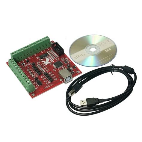 Usb Mach3 100khz Breakout Board 4 Axis Interface Driver Motion