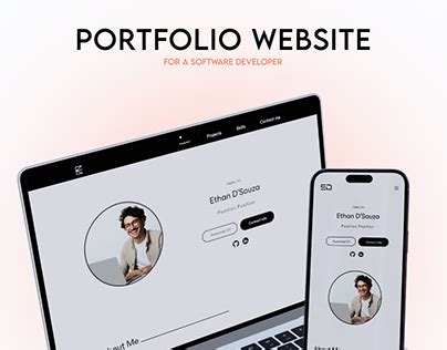 Developer Portfolio Projects Photos Videos Logos Illustrations And Branding Behance