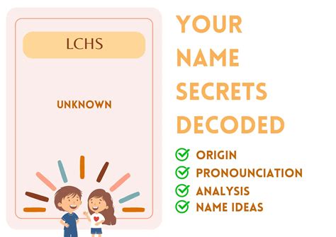Lchs Name Meaning And Pronunciation