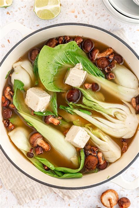 Easy Miso Soup With Bok Choy Vegan Gluten Free Artofit