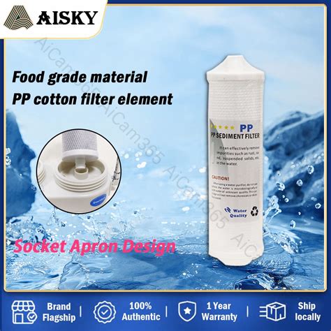 Pp Sediment Filter 1st Stage 10 Inches Sediment Water Filter Cartridge Replacement Shopee