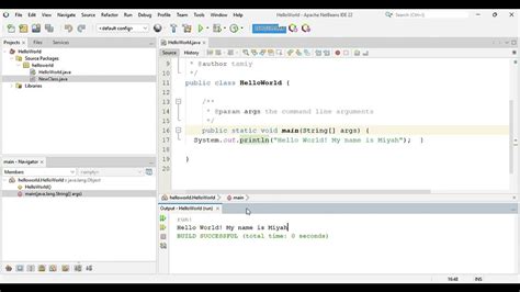 Helloworld Apache Netbeans Ide 22 2024 09 01 21 40 44 Youtube