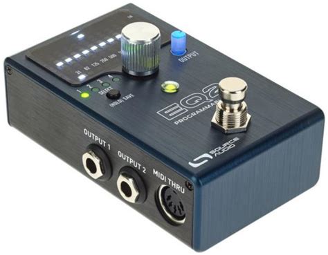 Source Audio EQ2 Programmable Equalizer Eq Enhancer Effect Pedal