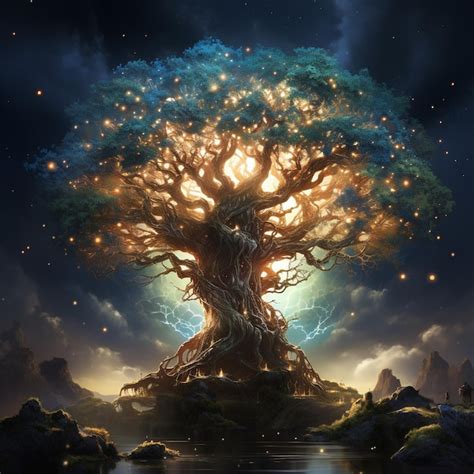 Premium Ai Image Tree Of Life