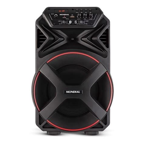 Caixa De Som Amplificada Connect Partyplus Mondial Cm250 Loi Em