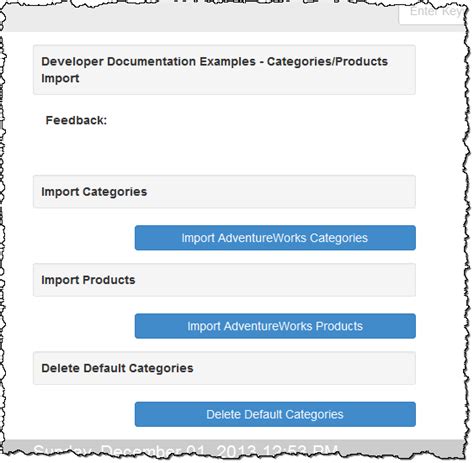 Importing Bulk Data