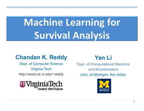 Pdf Machine Learning For Survival Analysis A Survey