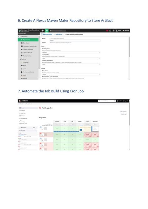End To End Cicd Pipeline Implementation With Jenkins Tomcat Nexus