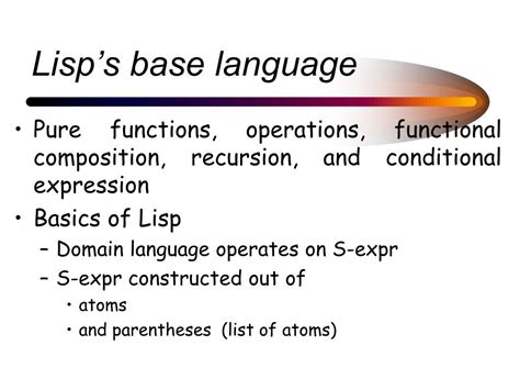 Ppt Lisp Powerpoint Presentation Free Download Id1191205