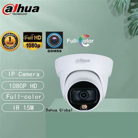 Dahua Network Camera 2mp Full Color High Image Definition Eyeball Wired Indoor Wdr Ip Camera