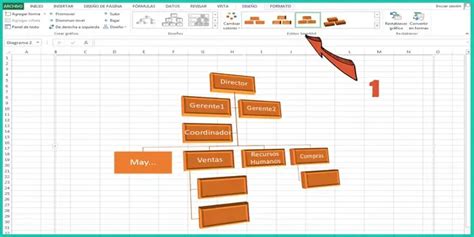 Cómo Hacer un Organigrama en Excel Tutorial 2025