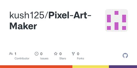 GitHub Kush Pixel Art Maker