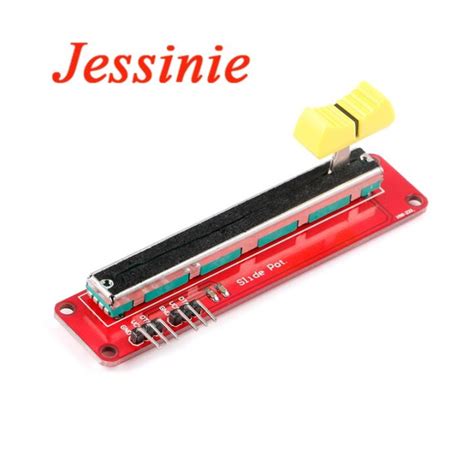 Slide Potentiometer 10k Linear Module 33v 5v Dual Analog Output For