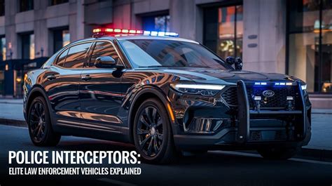 Police Interceptors Elite Law Enforcement Vehicles Explained